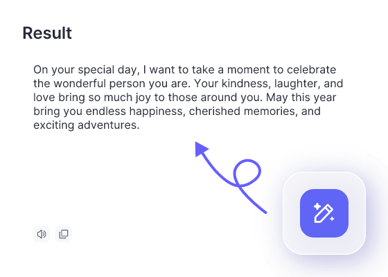 Free Happy Birthday Message Generator | In Just 3 Seconds
